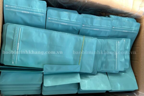 Túi zipper 8 cạnh giá rẻ, chất lượng, đa dạng màu sắc TP.HCM