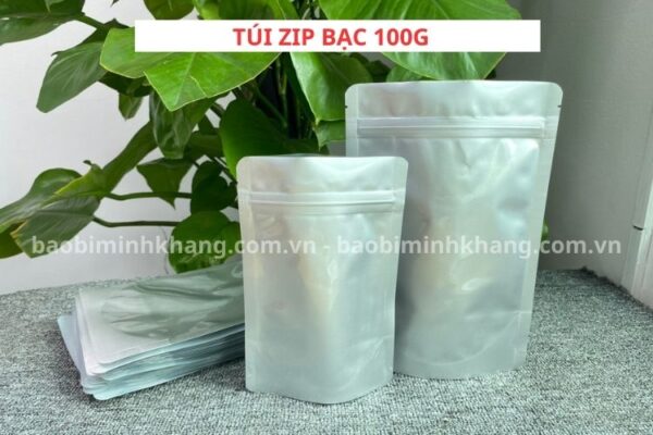 Túi zip 100g các loại giá rẻ, chất lượng tại HCM